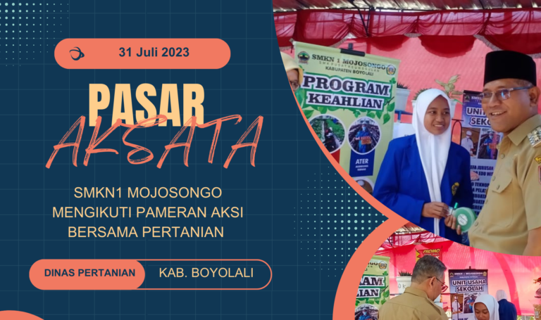 PASAR AKSATA 2023 - SMKN 1 Mojosongo