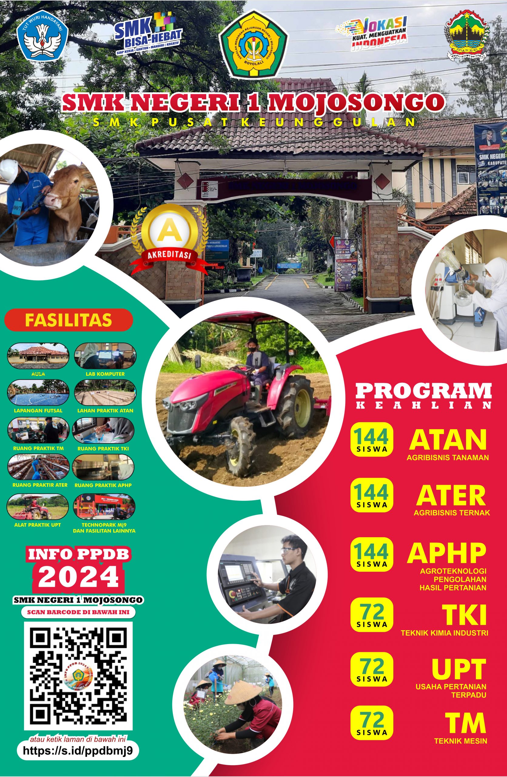 Info PPDB SMKN 1 Mojosongo Tahun 2024 - SMKN 1 Mojosongo
